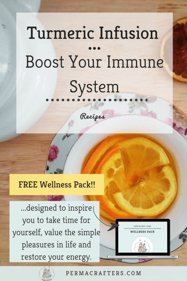 Turmeric Infusion | Boost Your Immune System - Permacrafters