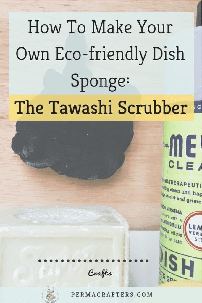 How To Make Your Own Eco-friendly Dish Sponge | The Tawashi Scrubber ...