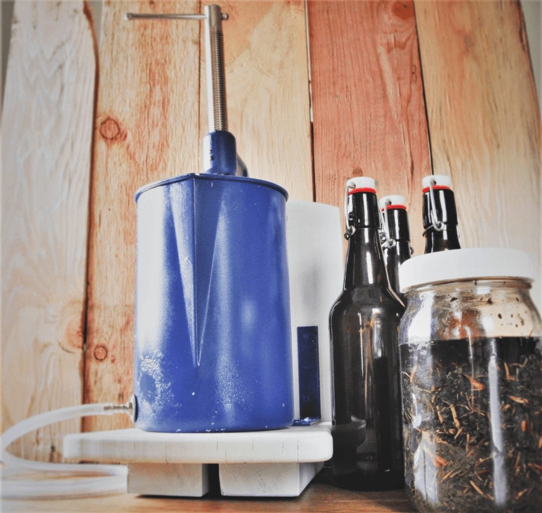 How to Make an Herb Press from Salvaged Materials - Permacrafters