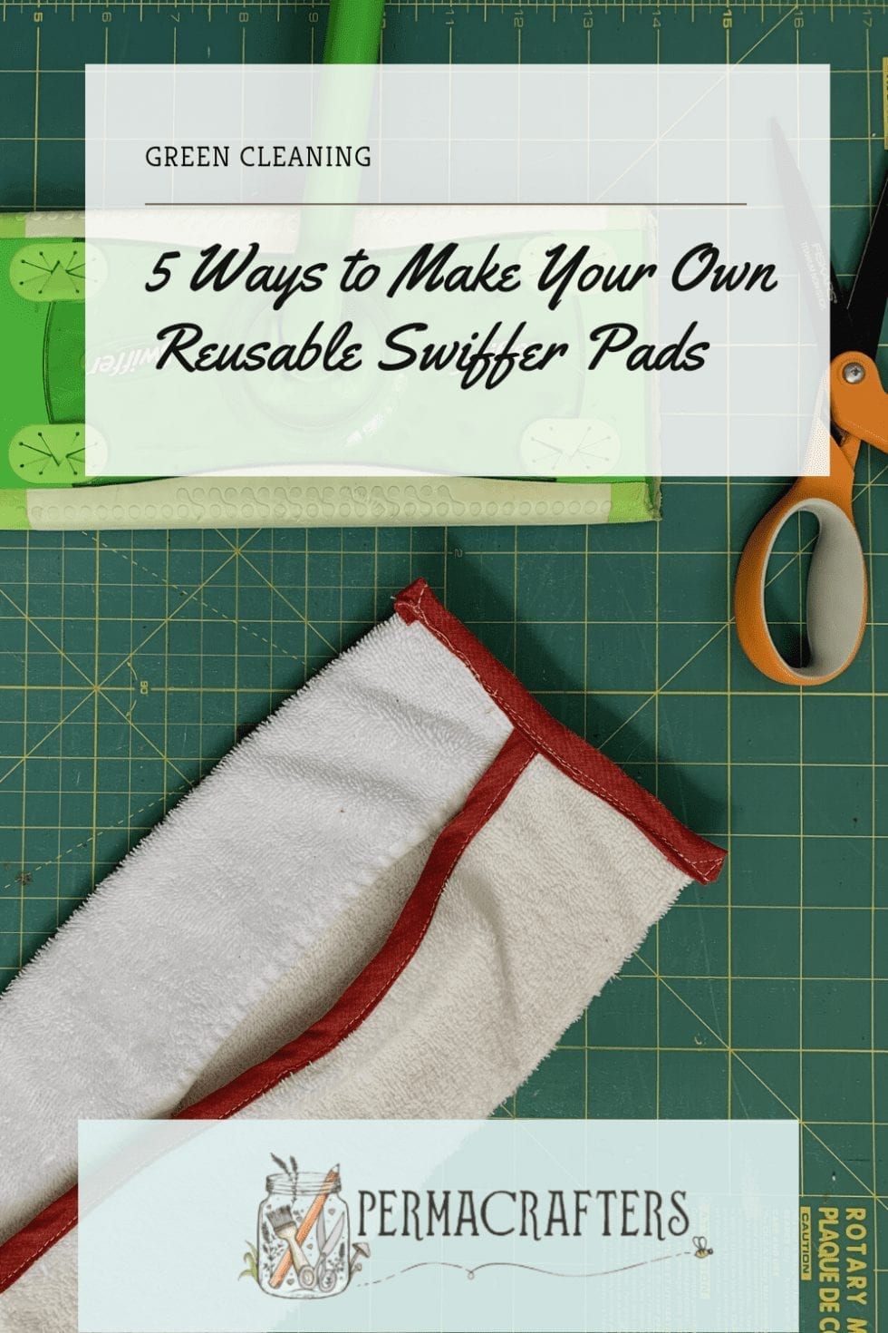 5 Ways to Make Your Own Reusable Swiffer Pads (Sew and No Sew ...