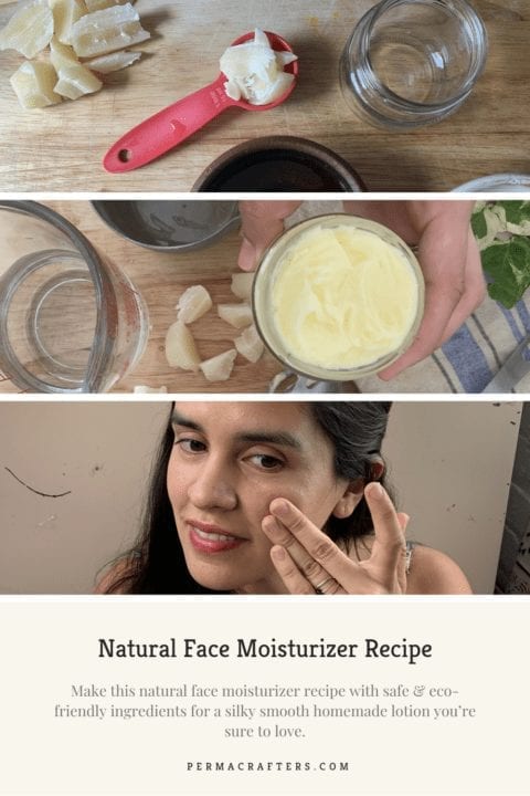 Natural Face Moisturizer Recipe - Permacrafters